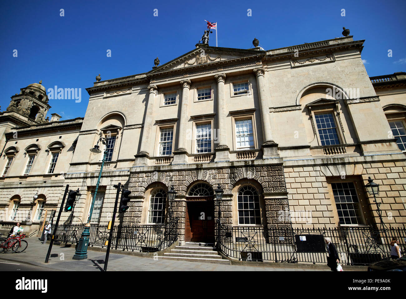 Bath guildhall town hall and municipal offices Bath England UK Stock ...