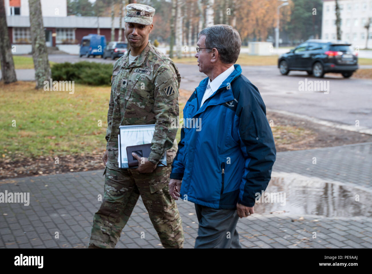Lt. Col. Johnny Evans, commander of the 3rd Battalion, 69th Armor ...