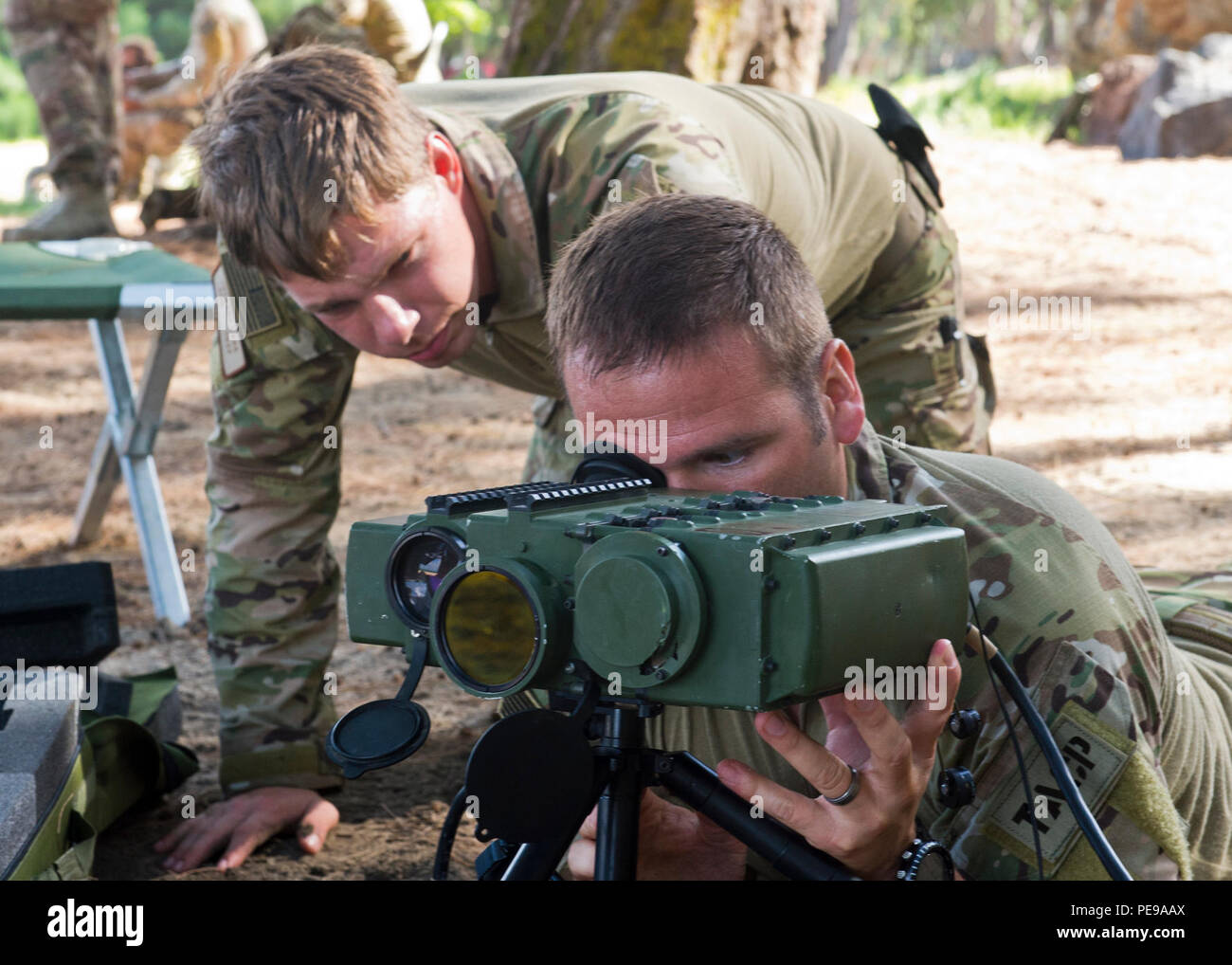 Laser target designator hi-res stock photography and images - Alamy