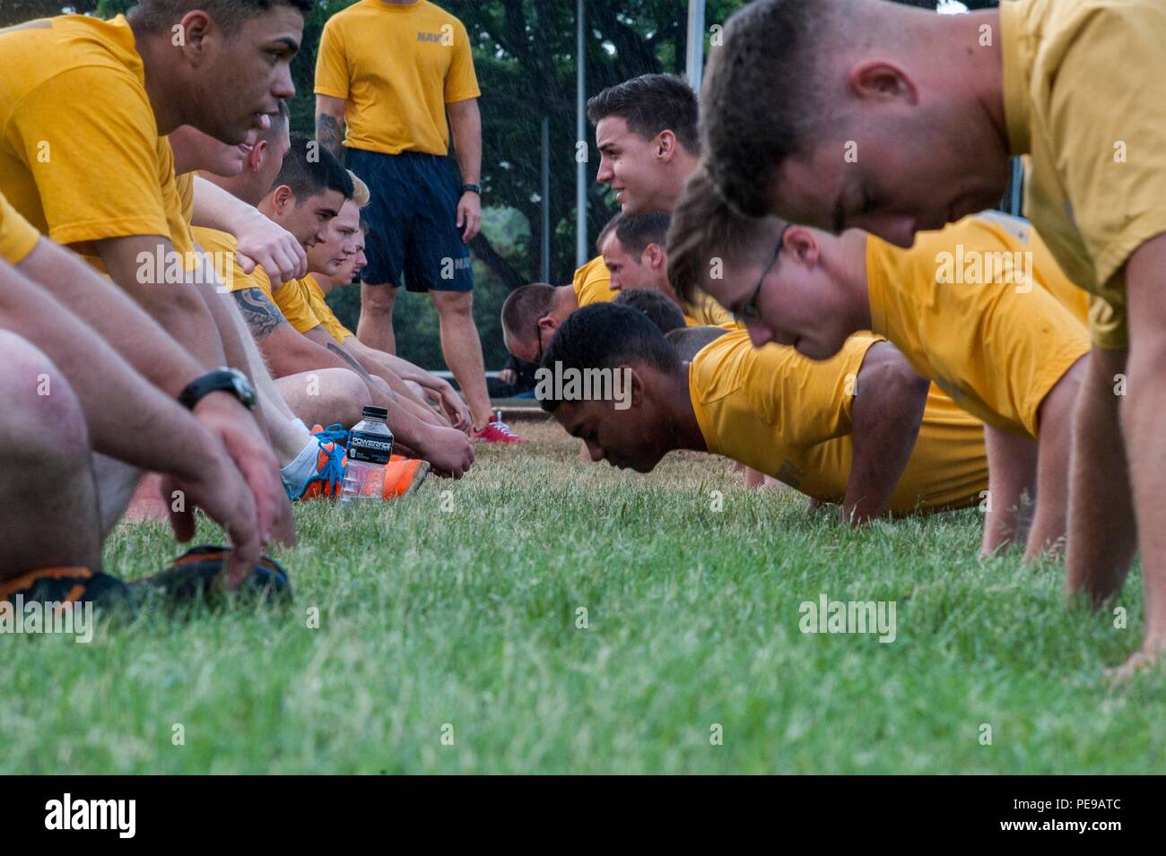151110-N-YW024-114 PEARL HARBOR (Nov. 10, 2015) Sailors assigned to ...
