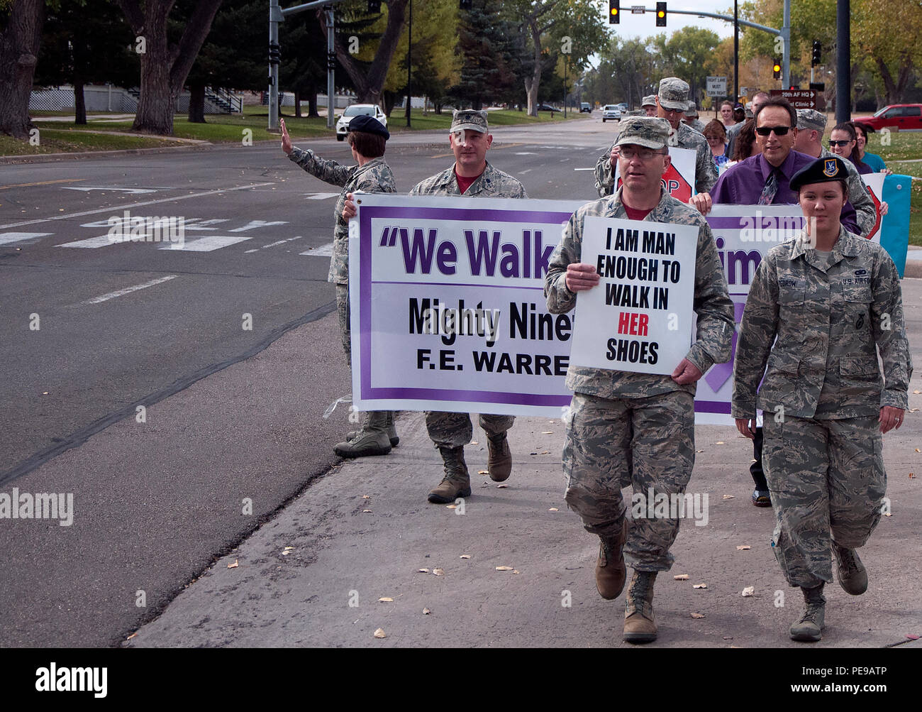 Col. Hans Ritschard, 90th Medical Group commander, leads Mighty Ninety ...