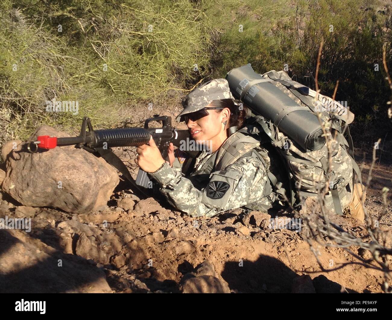 Hasty fighting position hi-res stock photography and images - Alamy