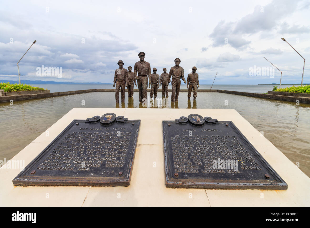Macarthur landing memorial park hi-res stock photography and images - Alamy