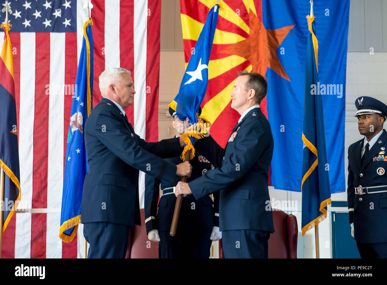 Brigadier General Howard P. Purcell receives the one-star brigadier ...