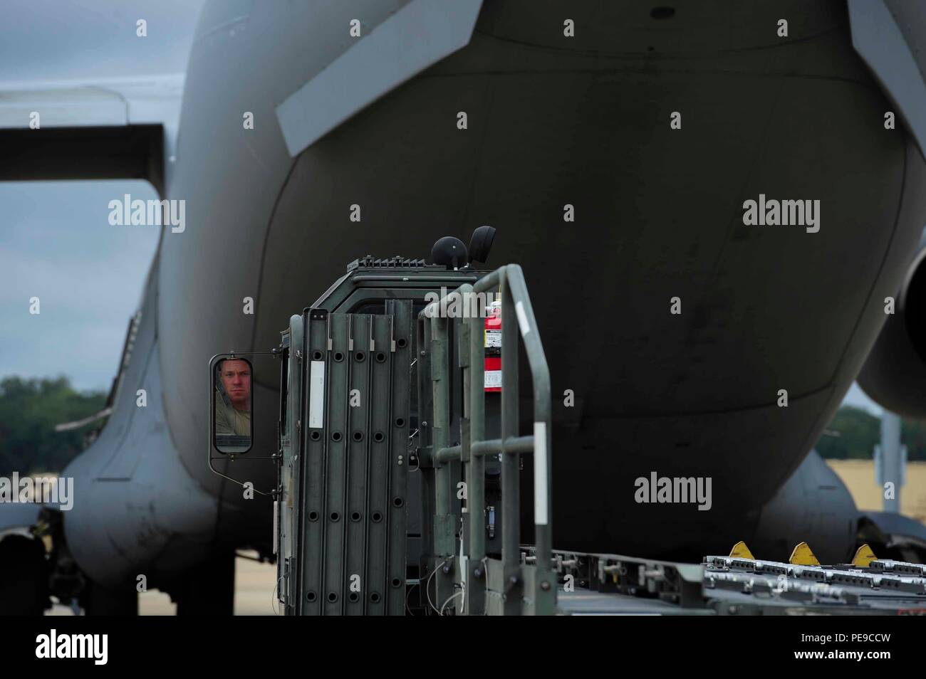 U.S. Air Force Senior Airman Aaron Williams an 821st Contingency ...