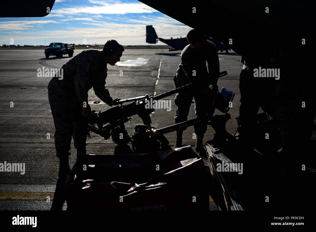 Maintainers with the 727th Special Operations Aircraft Maintenance ...
