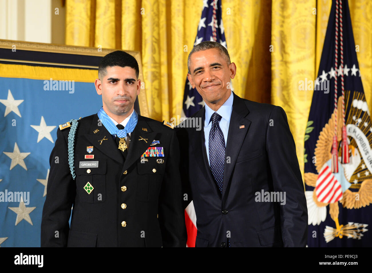 Captain florent a groberg hi-res stock photography and images - Alamy