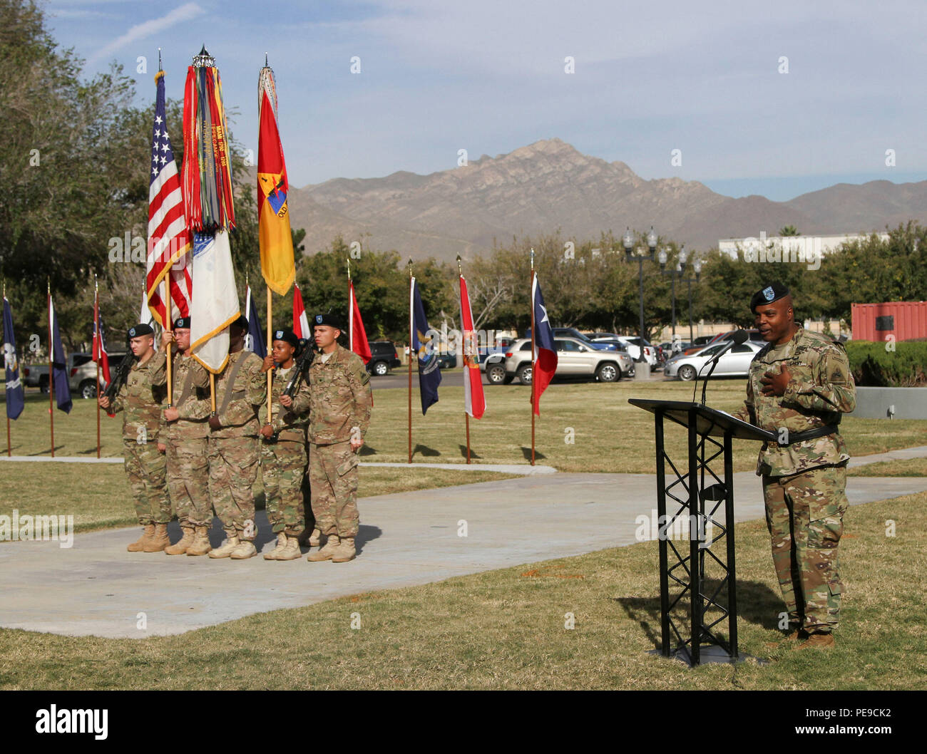 Maj. Gen. Stephen M. Twitty, commanding general, 1st Armored Division ...