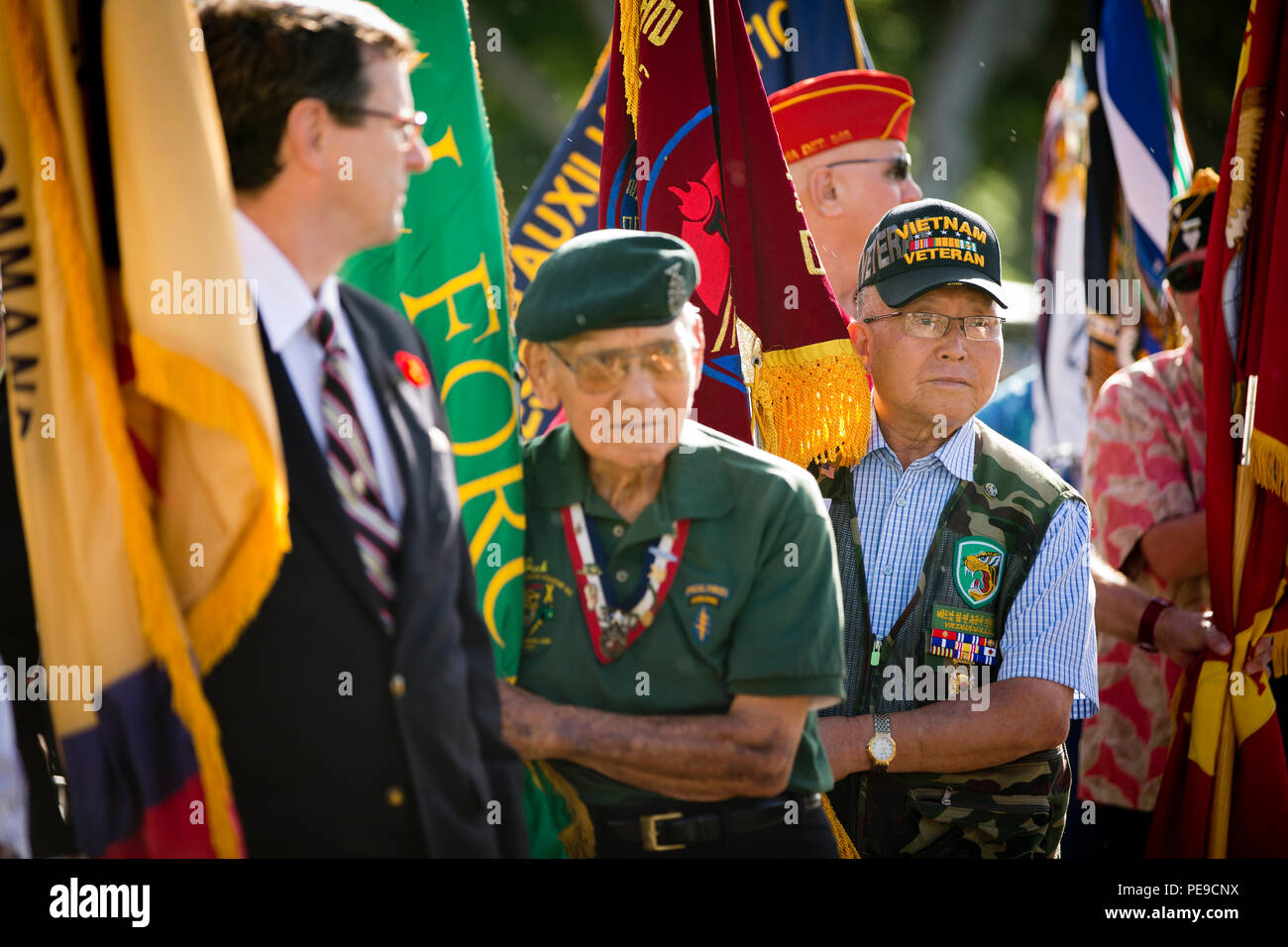 Paik Jung, a member of the Vietnam Veterans Association of Hawaii ...