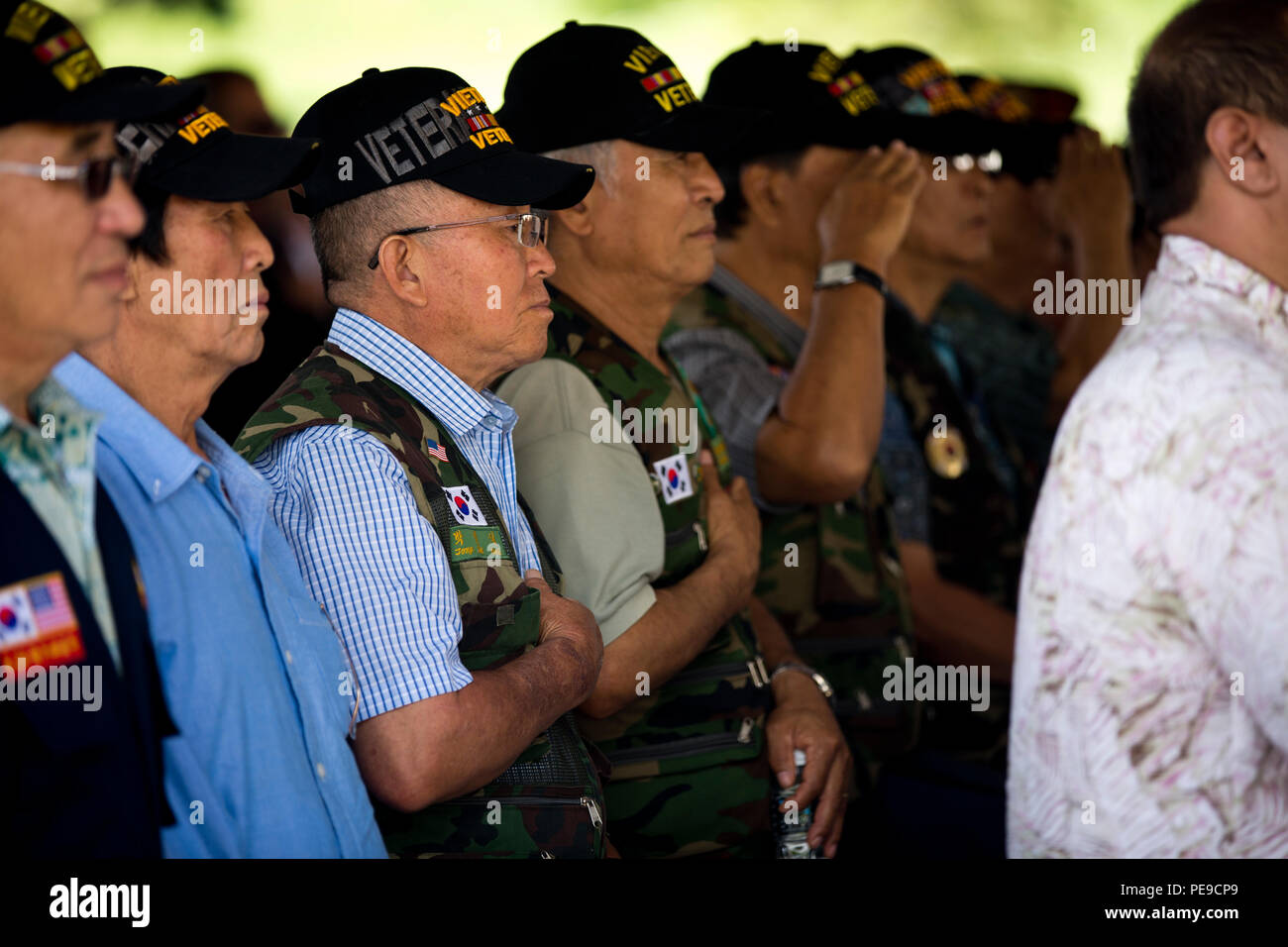 Paik Jung, a member of the Vietnam Veterans Association of Hawaii ...