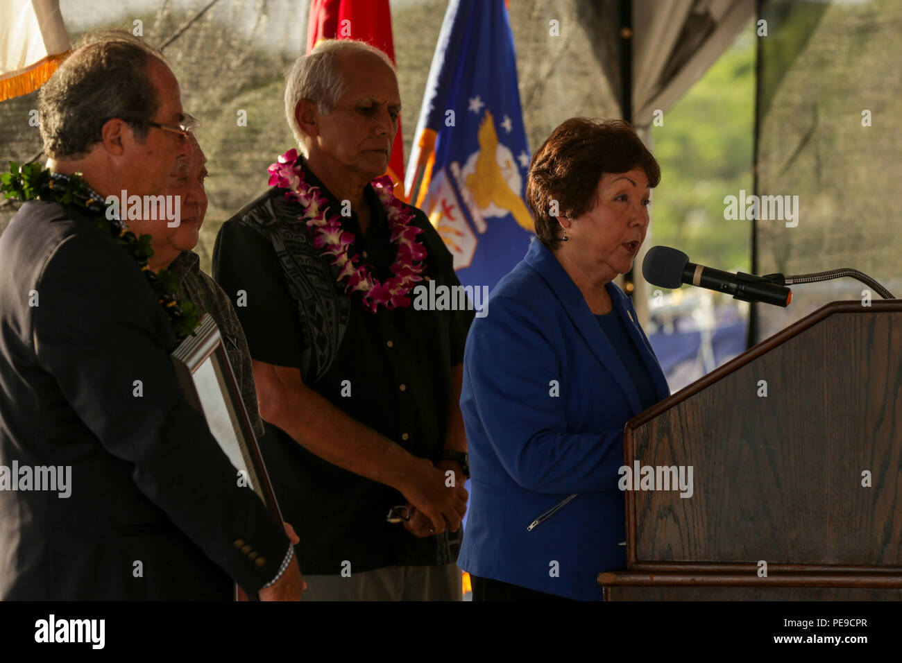President and CEO of the USS Missouri Memorial Association Michael Carr ...