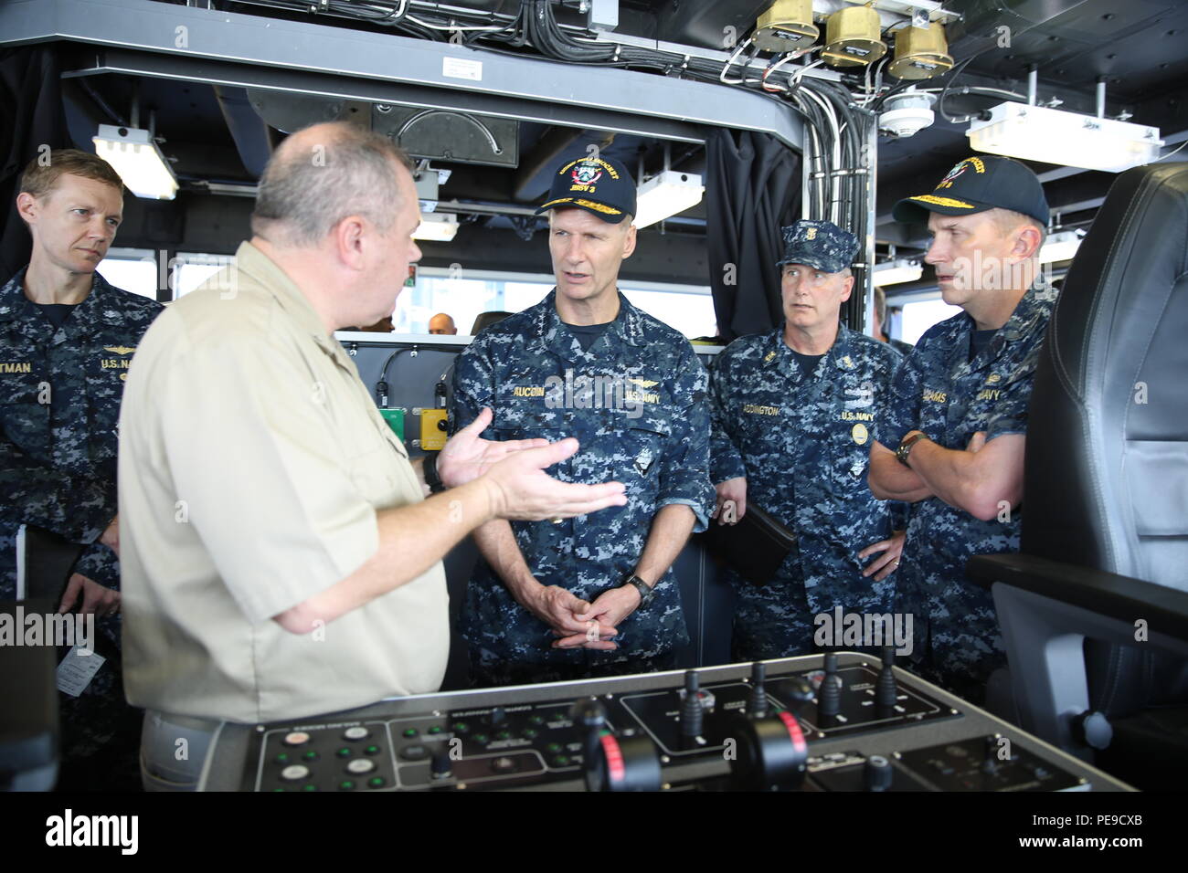 151110-N-IX266-004 SINGAPORE—Civilian Mariner Capt. Jeffrey T. Helfrich ...