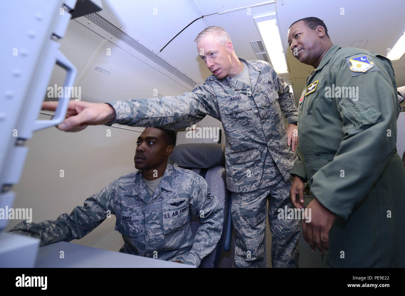 U.S. Air Force Command Chief Master Sergeant Michael Warner, Air Force Material Command, Wright ...