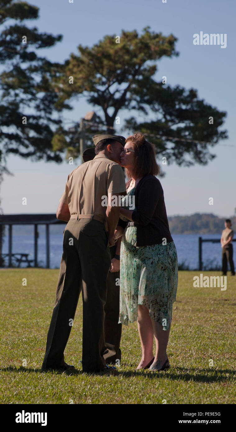 U.S. Marine Corps Col. David E. Jones, commanding officer of Marine ...