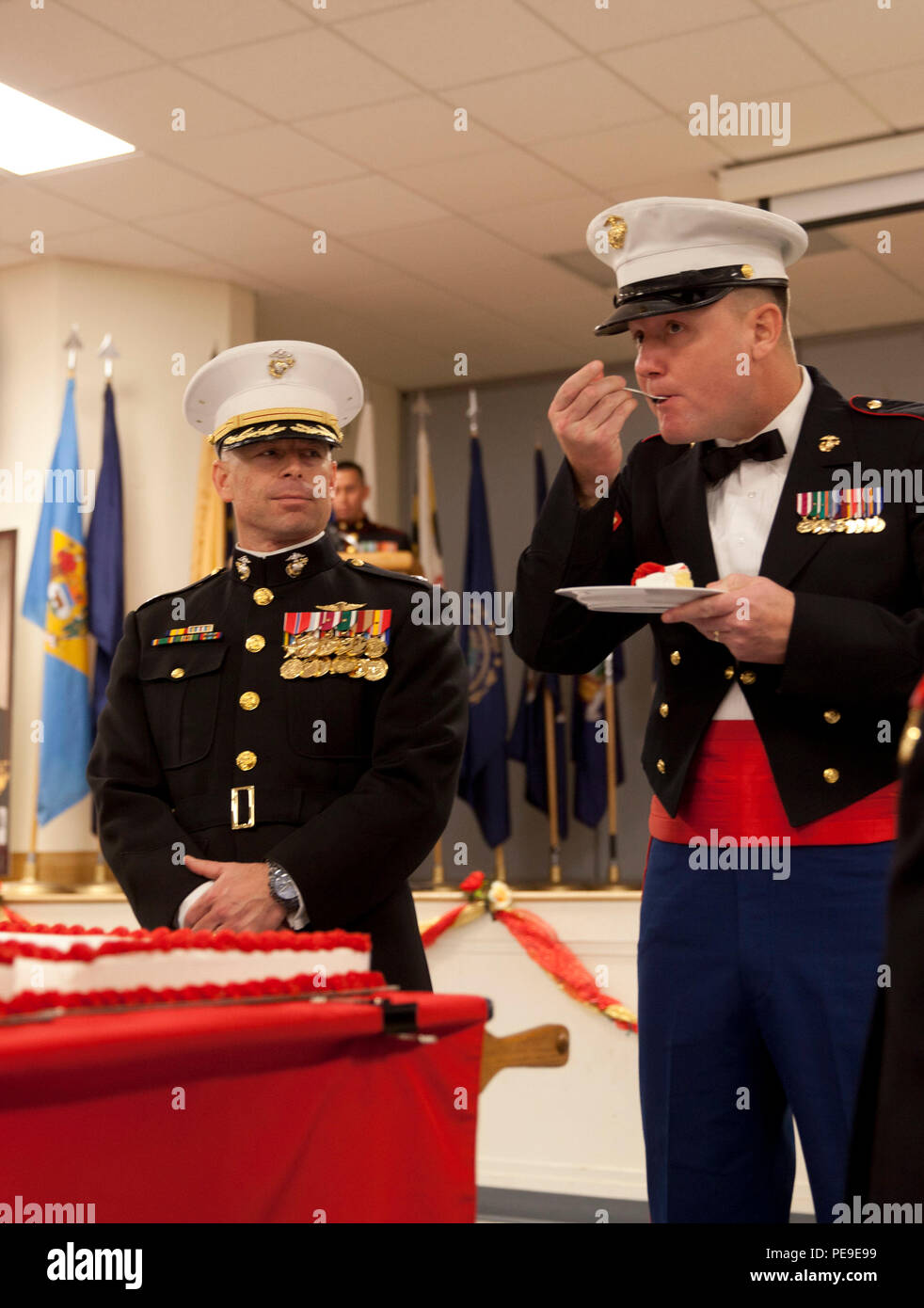 U.S. Marine Corps Sgt. Maj. Daniel J. Warren, guest speaker for ...