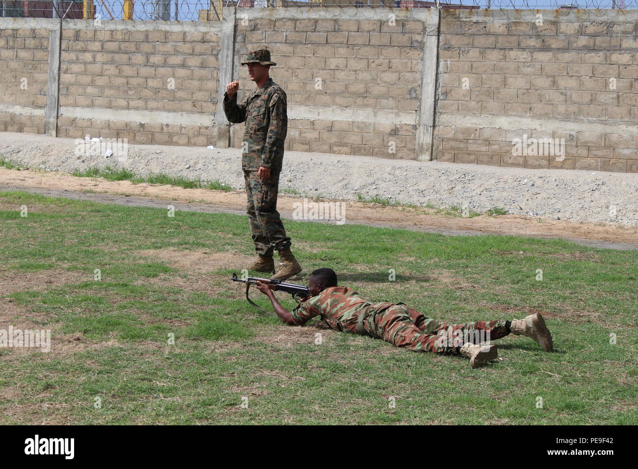 U.S. Marines and U.K. Royal Marine Commandos teach Togolese and ...