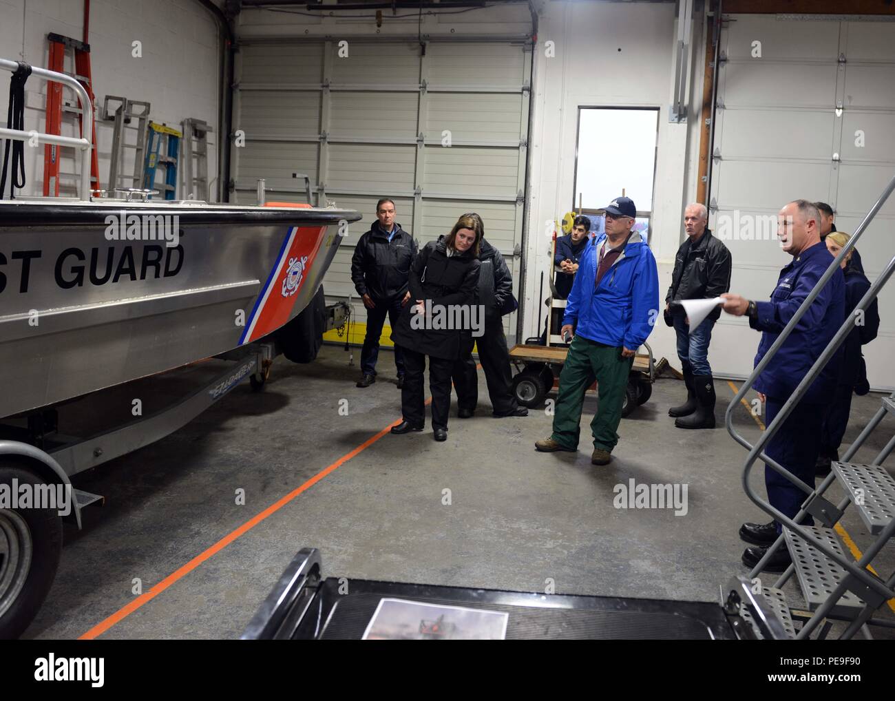 Chief Petty Officer Christopher Sheppard, the officer in change at ...