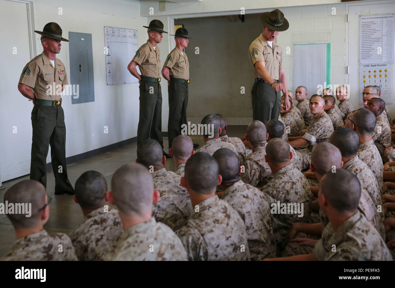 Drill Instructor Kilo Company 3rd High Resolution Stock Photography and ...