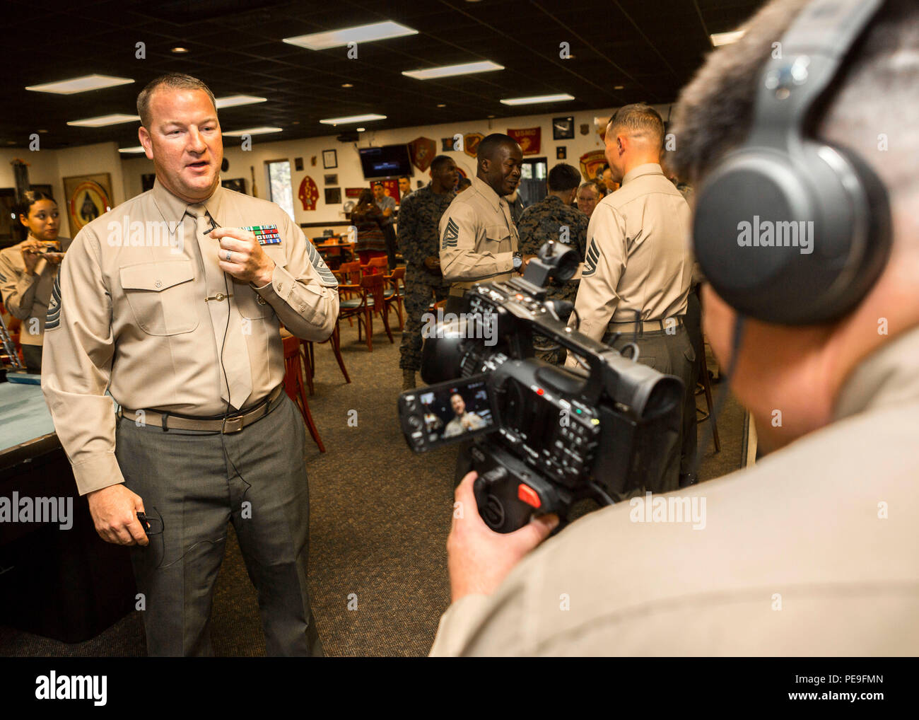 U.S. Marine Corps Master Sgt. Timothy McMann, 2nd Marine Division ...