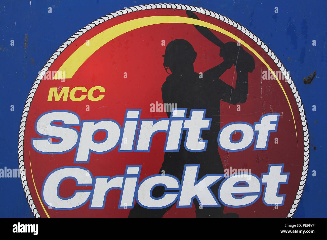 Cricket signage hi-res stock photography and images - Alamy