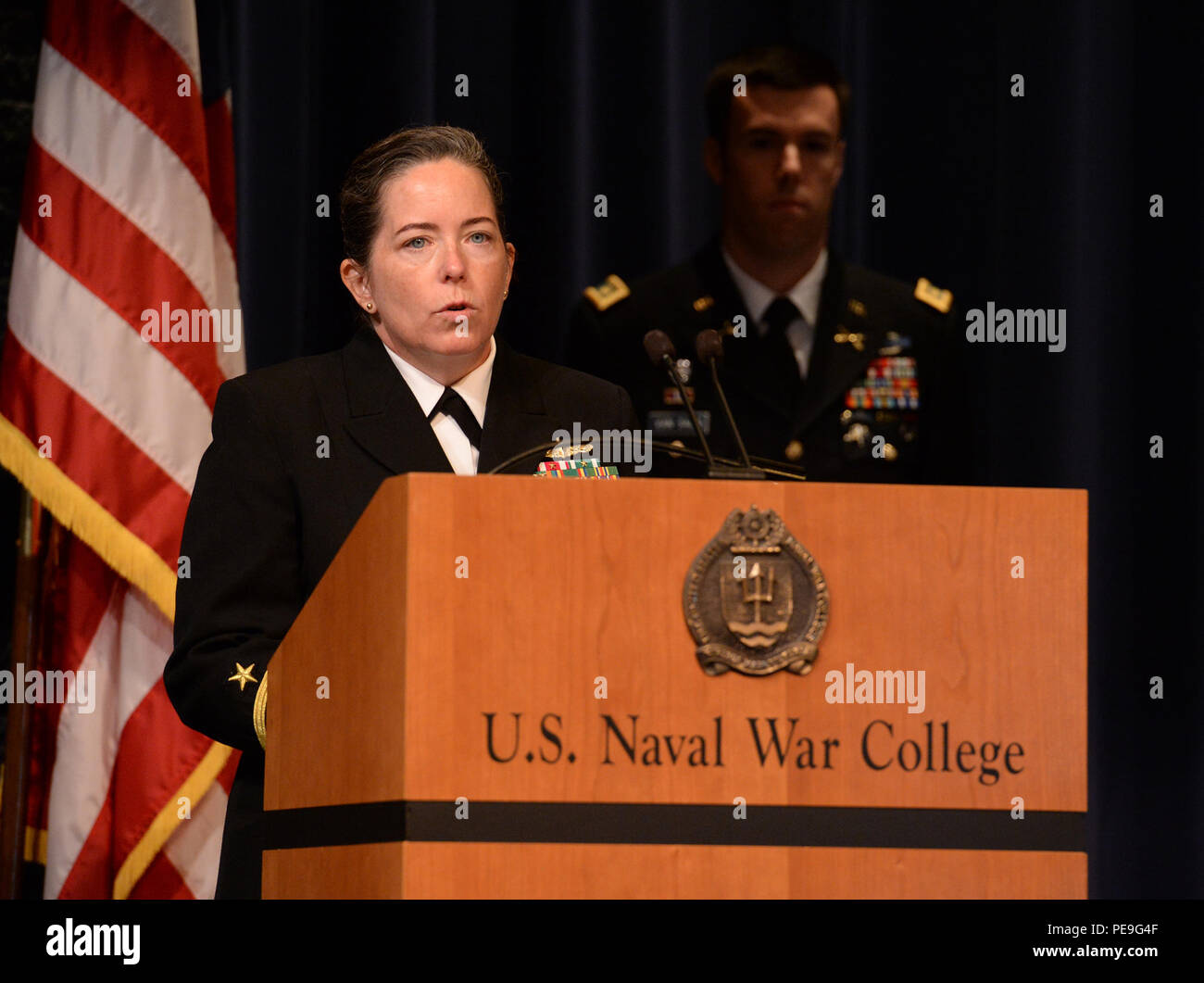 151117-N-PX557-122 NEWPORT, R.I. (Nov. 17, 2015) Capt. Moira E ...