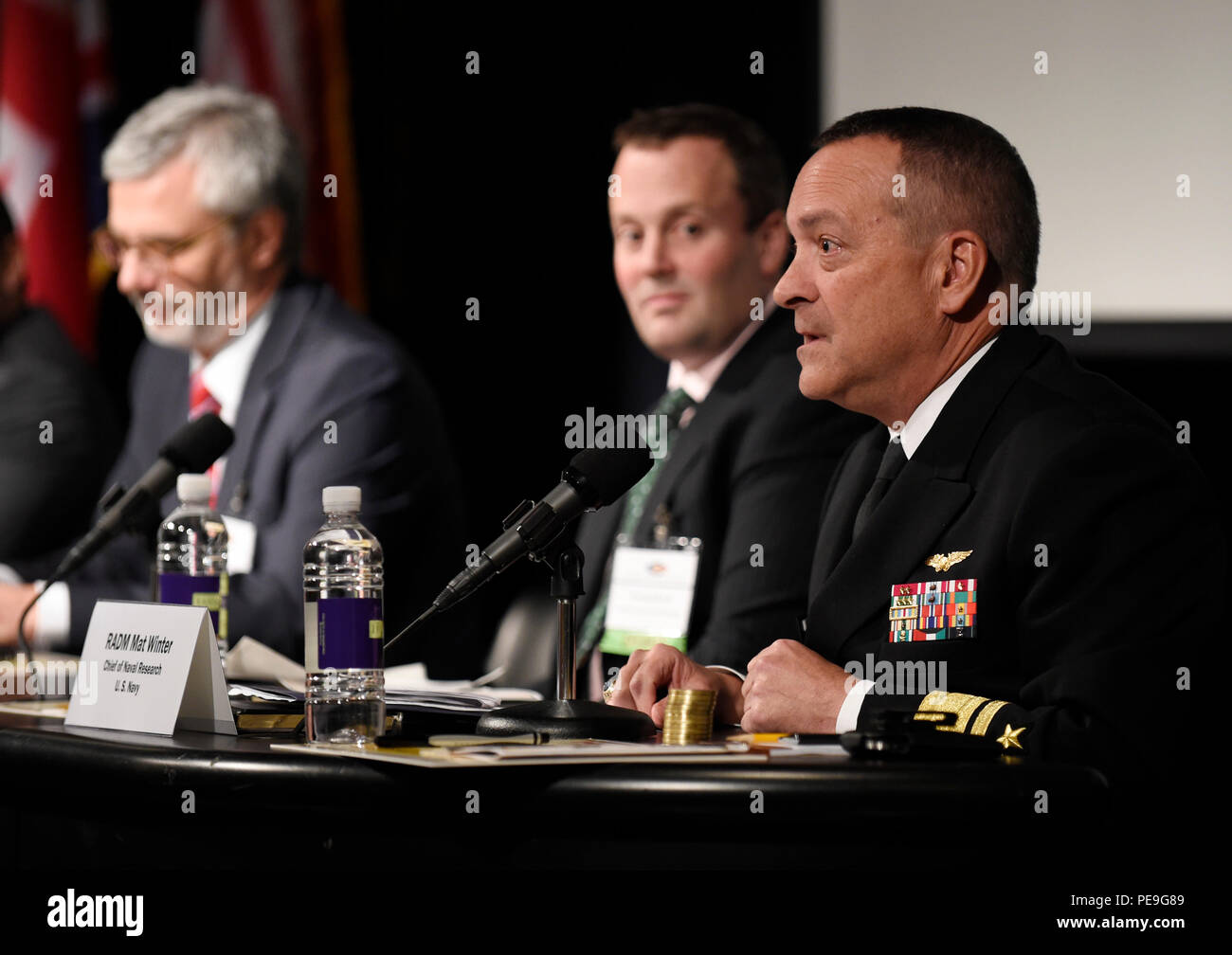 151117-N-PO203-681 WASHINGTON (Nov. 17, 2015) Rear Adm. Mat Winter ...