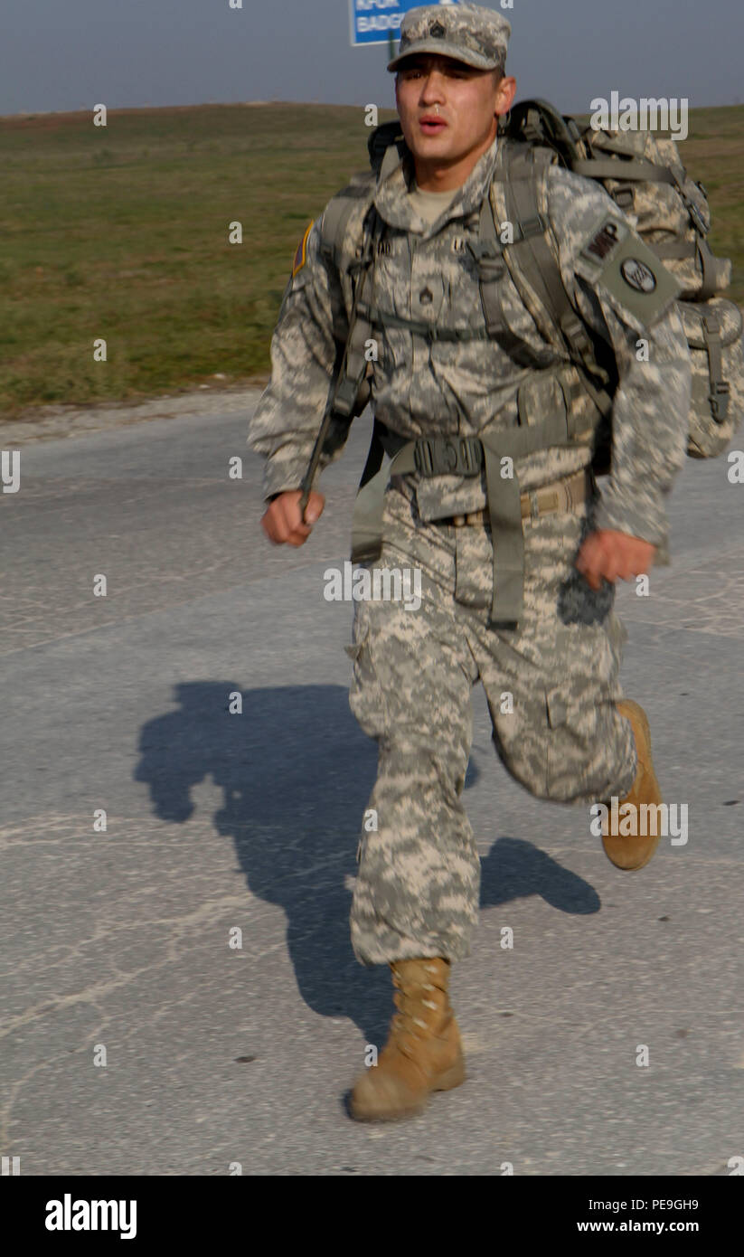 U.S. Army Staff Sgt. David Conrad, from the 363rd Military Police ...