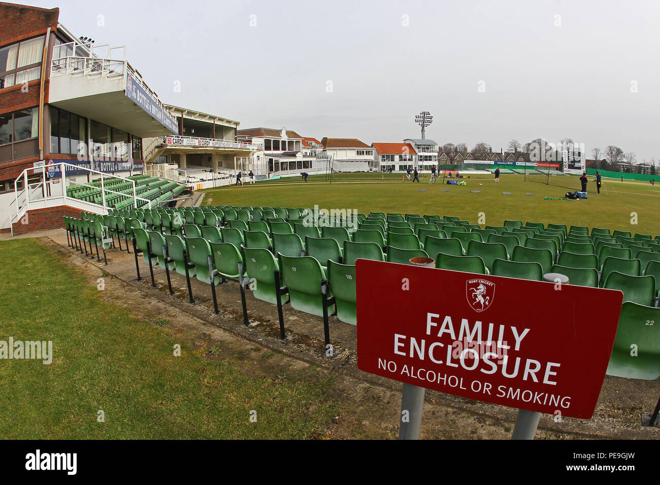 St lawrence ground kent hi-res stock photography and images - Alamy