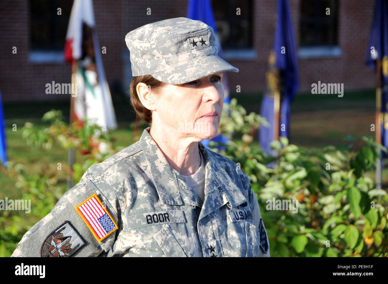 Maj. Gen. Margaret W. Boor, commanding general of the 99th Regional ...