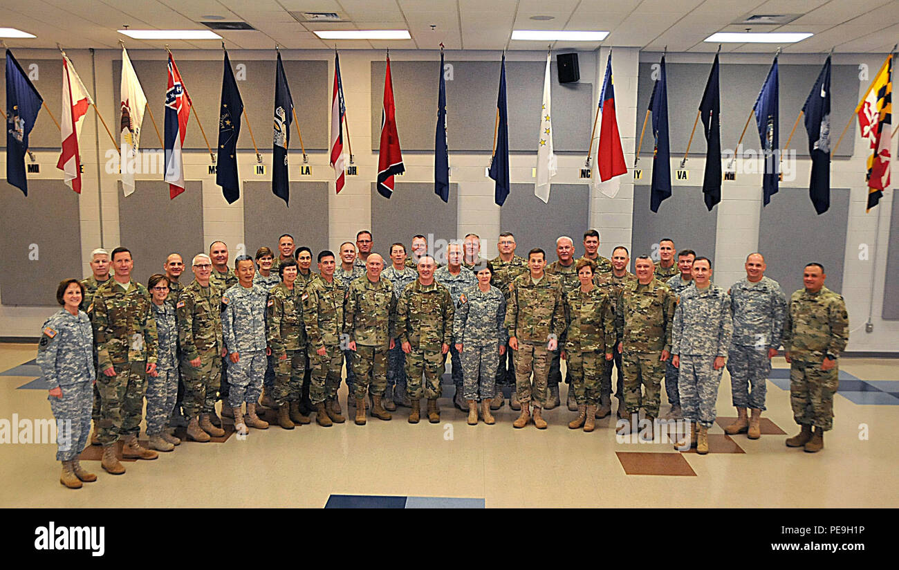 One-Star and Two-Star Commanders meet with Lt. Gen. Jeffrey Talley ...