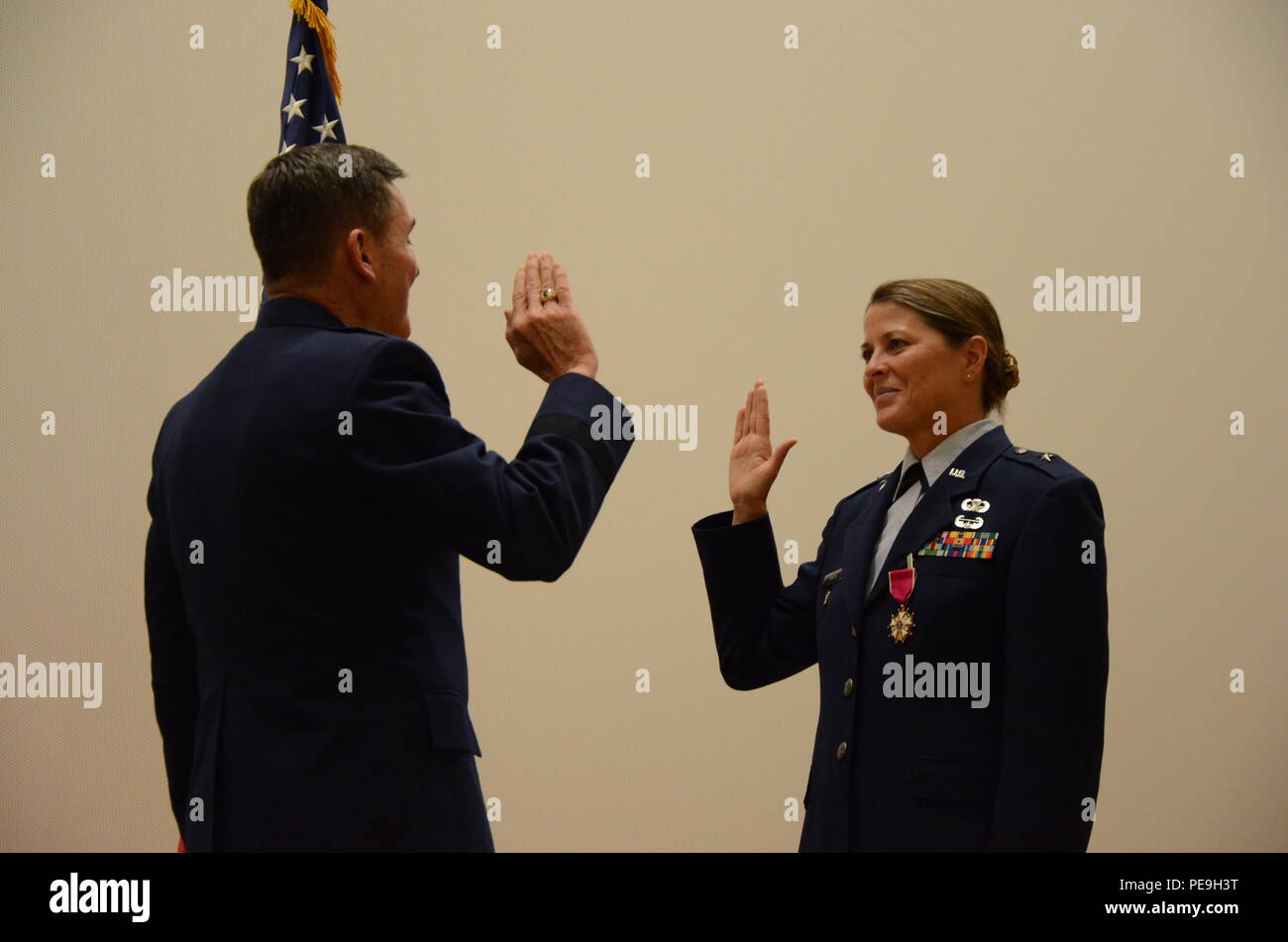 Brig. Gen. John Tuohy, commander of the Washington Air National Guard ...