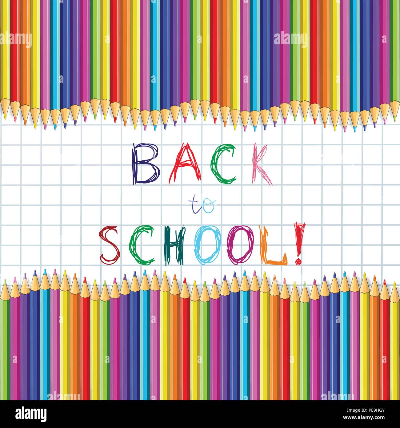 Back To School Page Borders