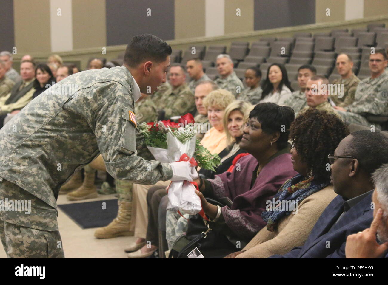 Patricia Huffman, wife of outgoing Western Region Medical Command ...