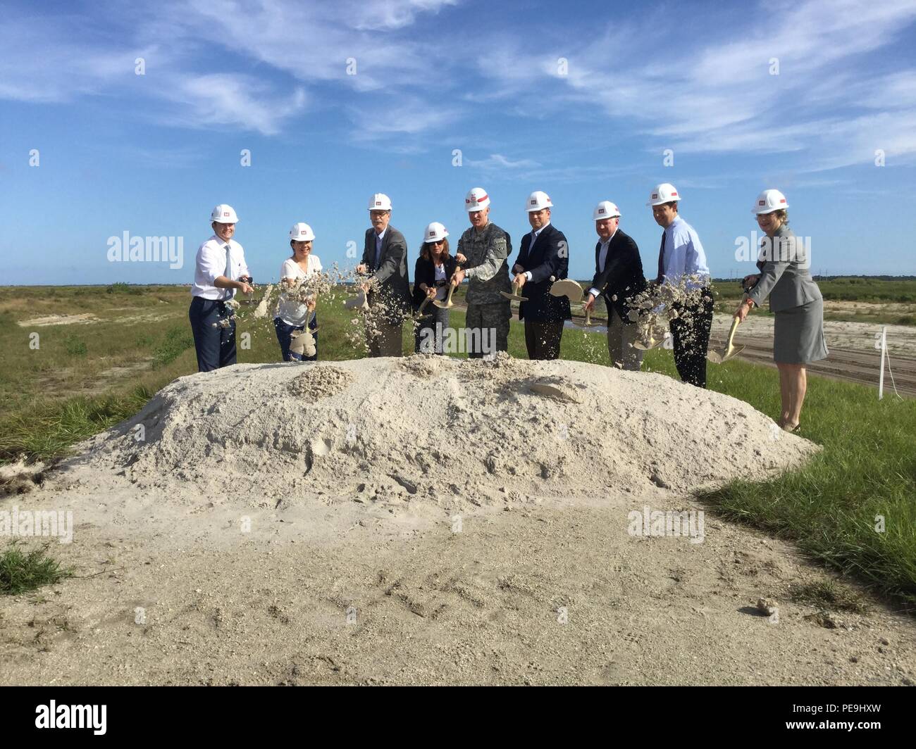 C 44 reservoir and stormwater treatment area hi-res stock photography ...