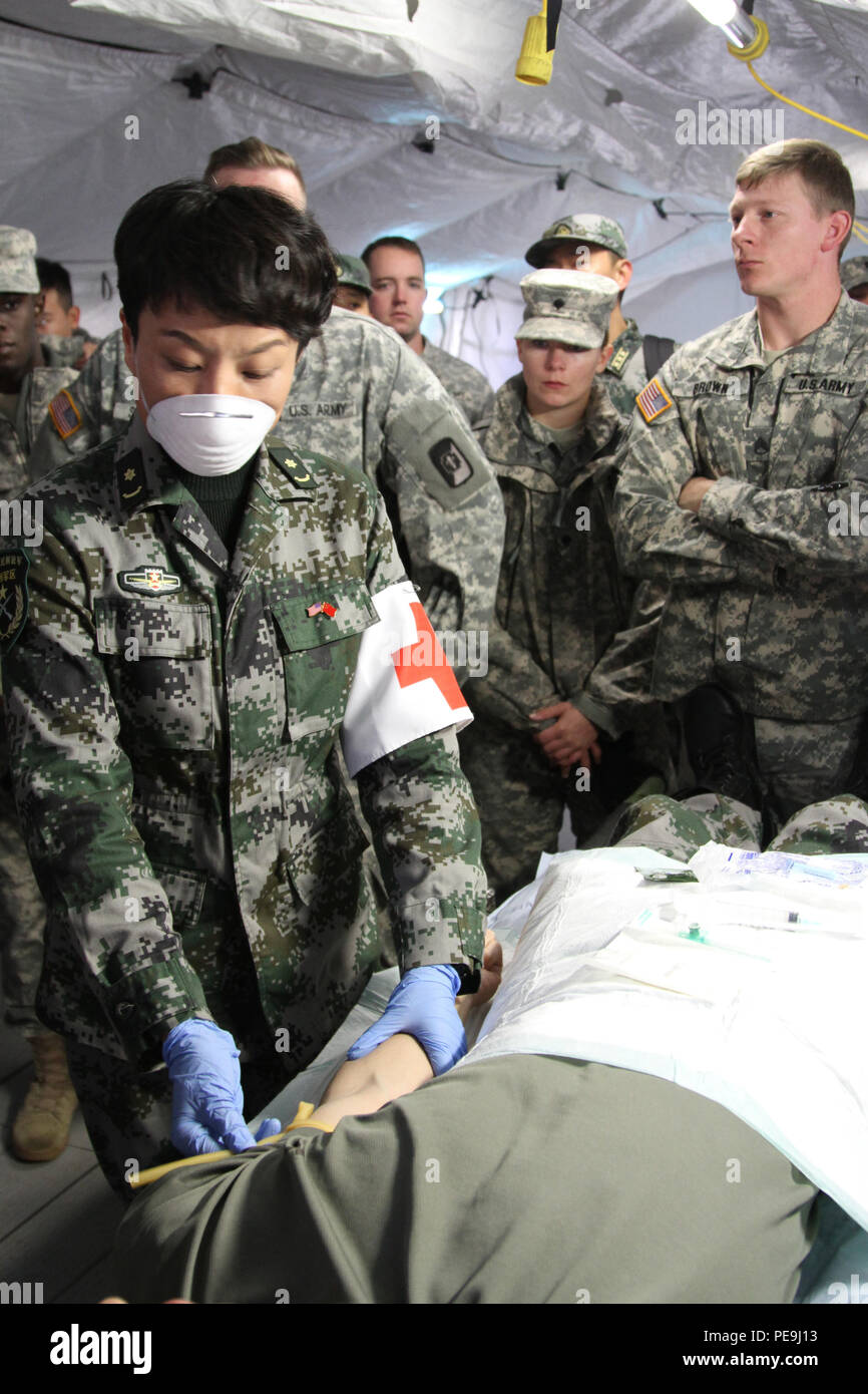 A Soldier from the People’s Republic of China People’s Liberation Army ...