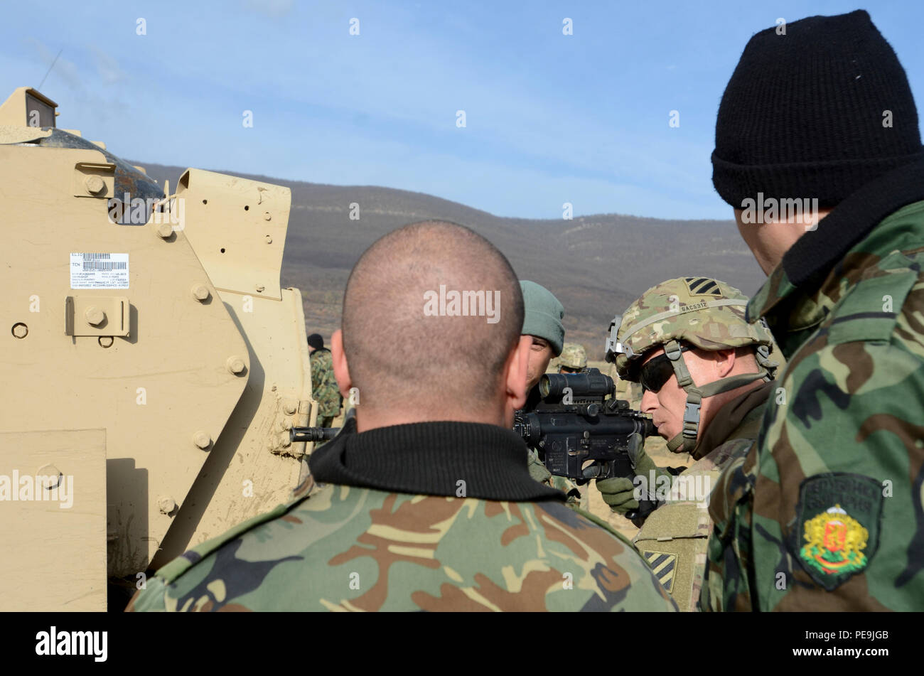 U.S. Army Sgt. Michael Conner of Apache Troop, 5th Squadron, 7th ...