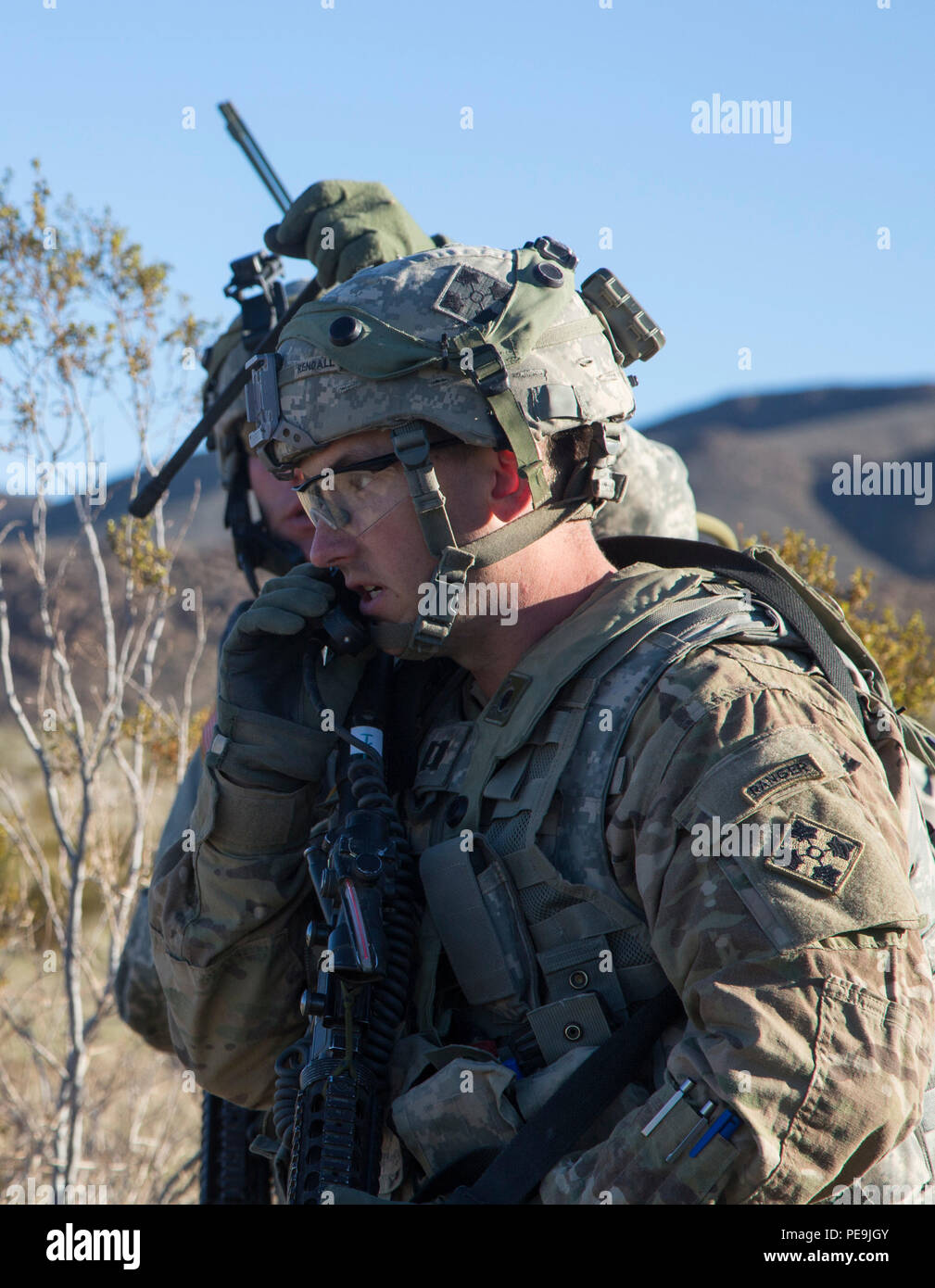 A U.S. Soldier assigned to 1st Battalion, 41st Infantry Regiment, 2nd ...