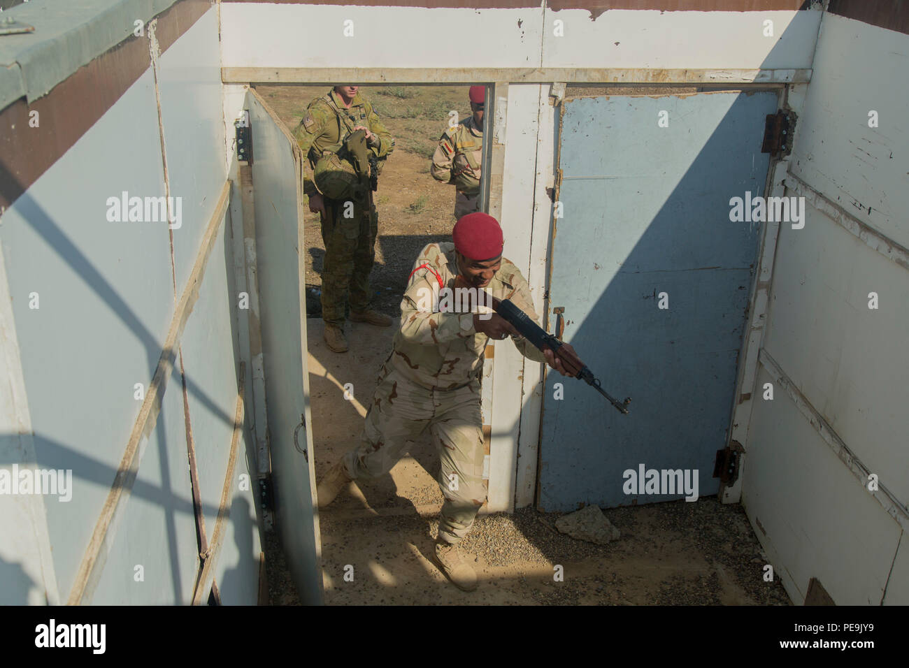 Iraqi army commando battalion hi-res stock photography and images - Alamy