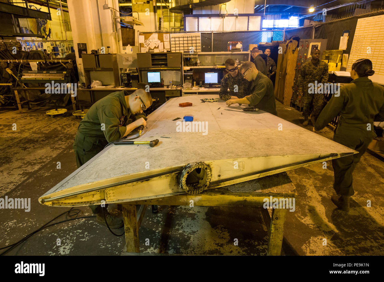 U.S. Marines, all intermediate level structural mechanics assigned to ...