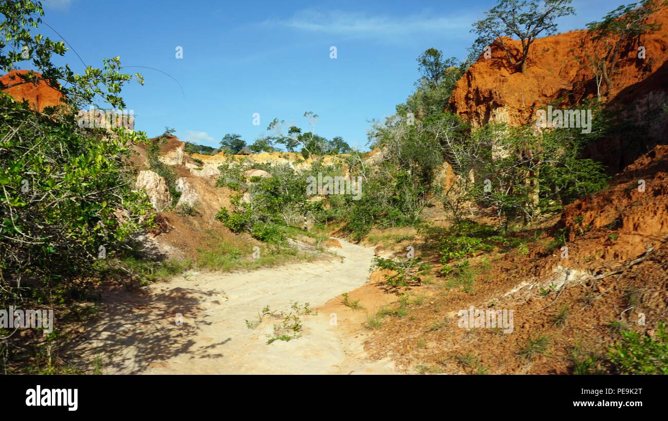 Hells Kitchen Canyon of Marafa in Keyna Stock Photo - Alamy