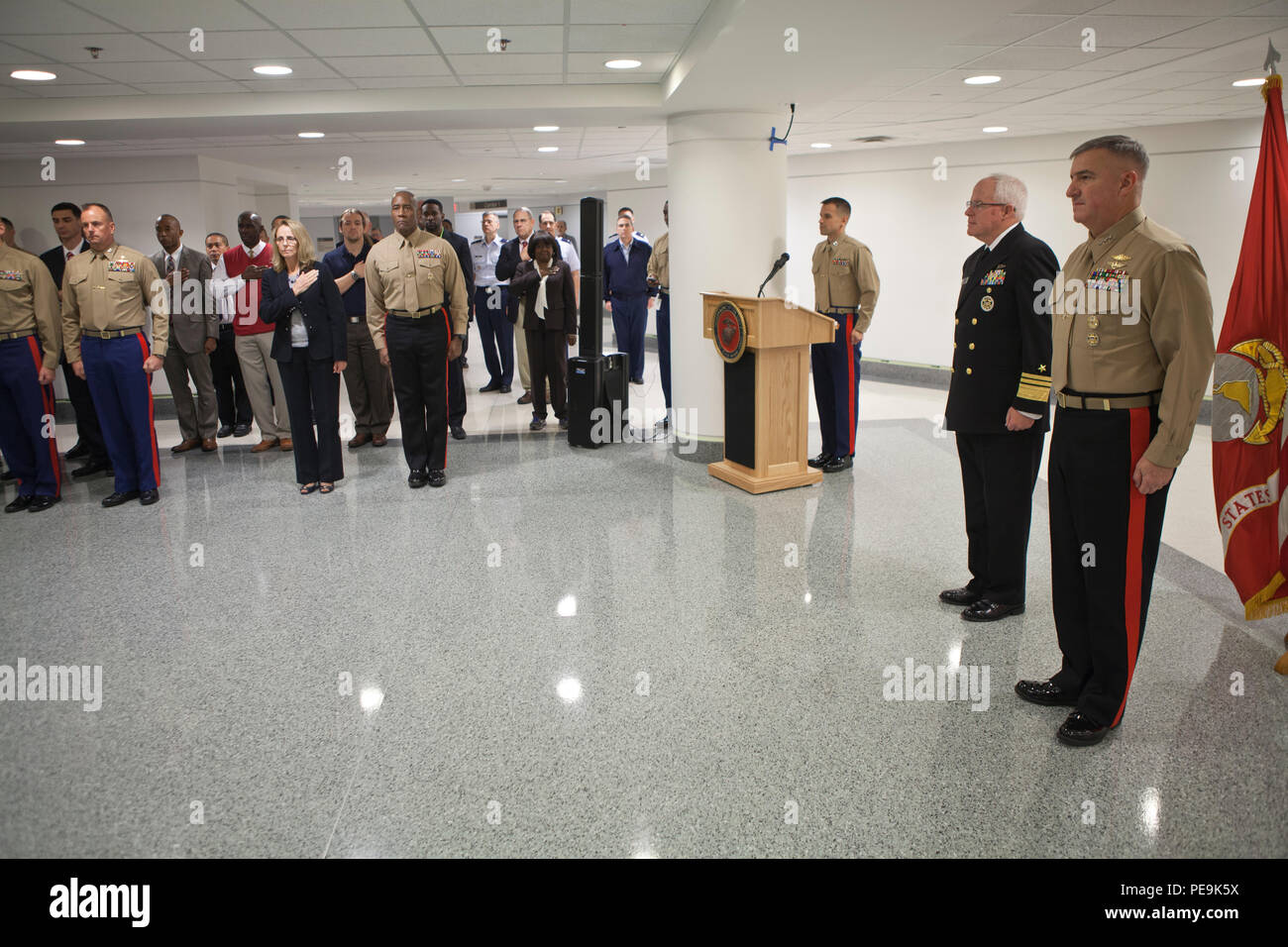 U.S. Marine Crops Lt. Gen. Glenn M. Walters, deputy commandant for ...
