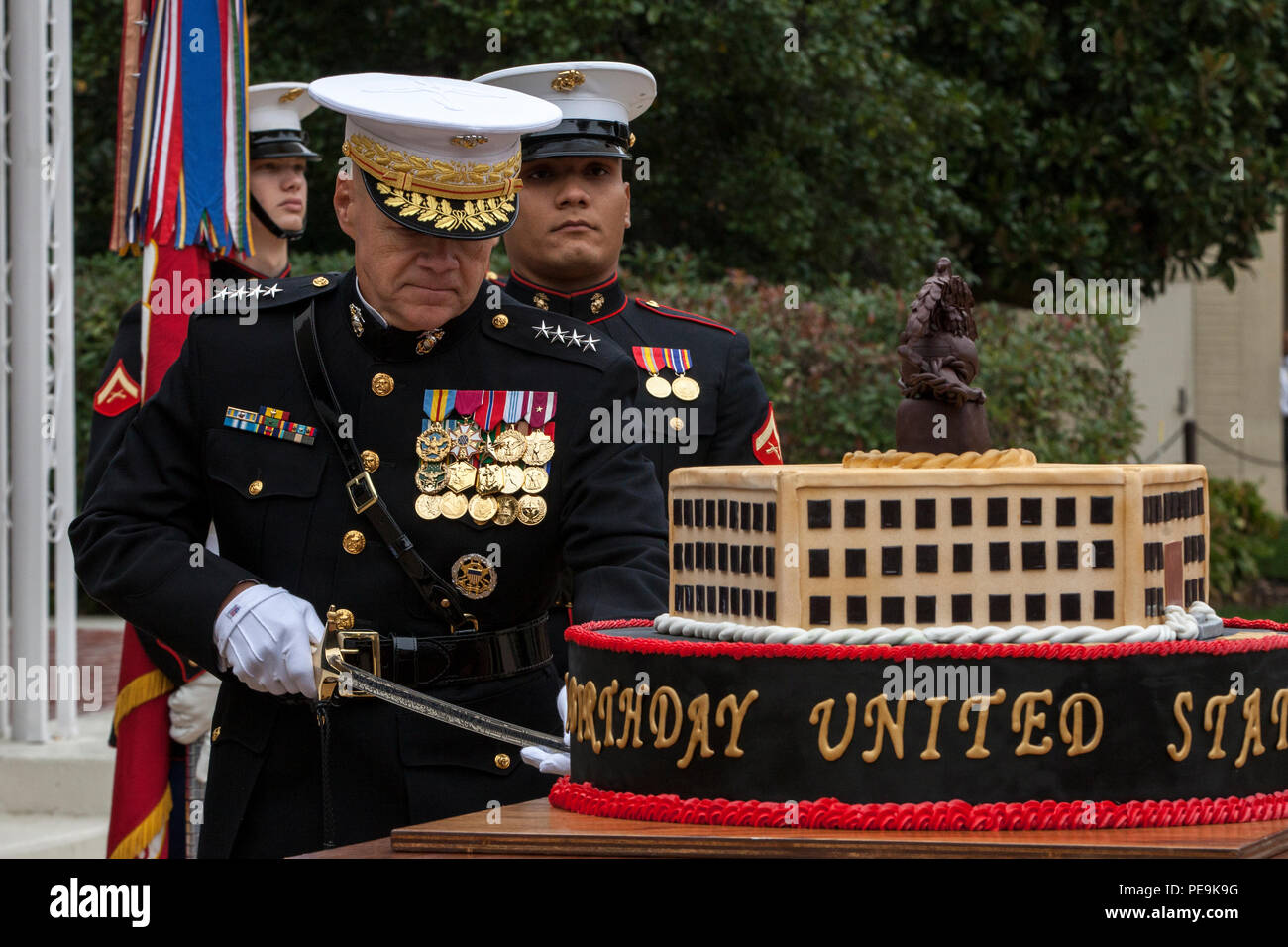 U.S. Marine Corps Gen. Robert B. Neller, commandant of the Marine Corps ...