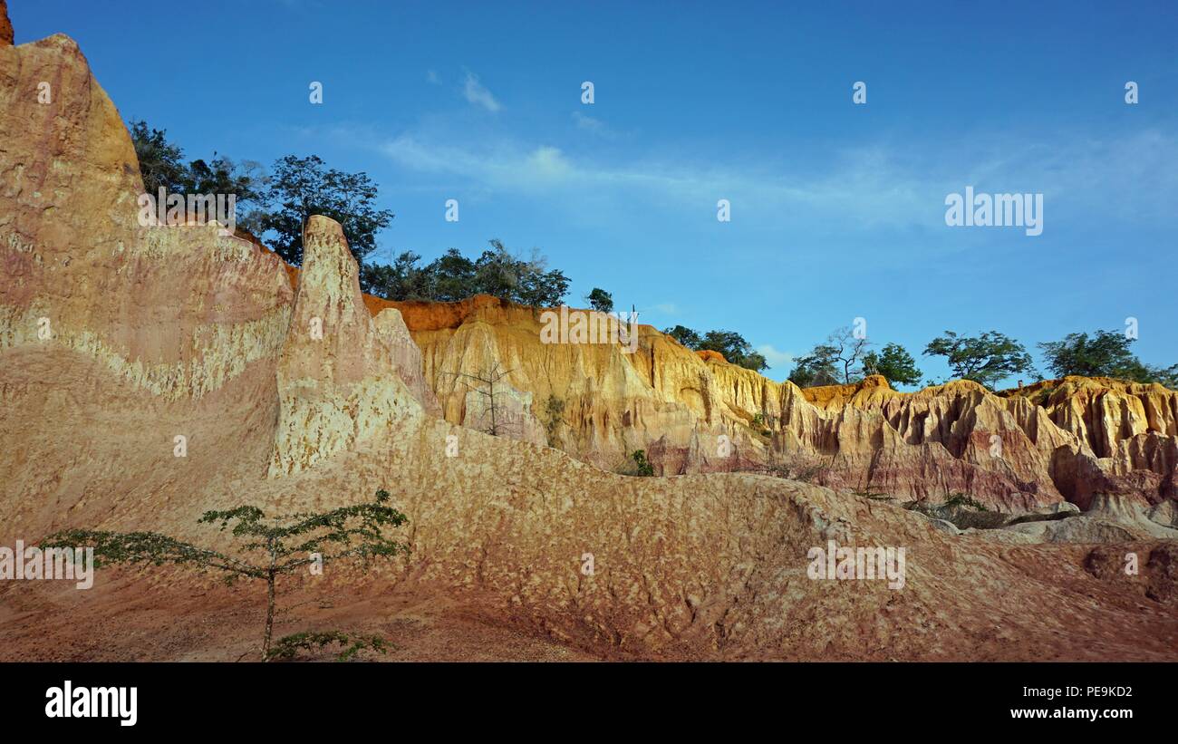 Hells Kitchen Canyon of Marafa in Keyna Stock Photo - Alamy