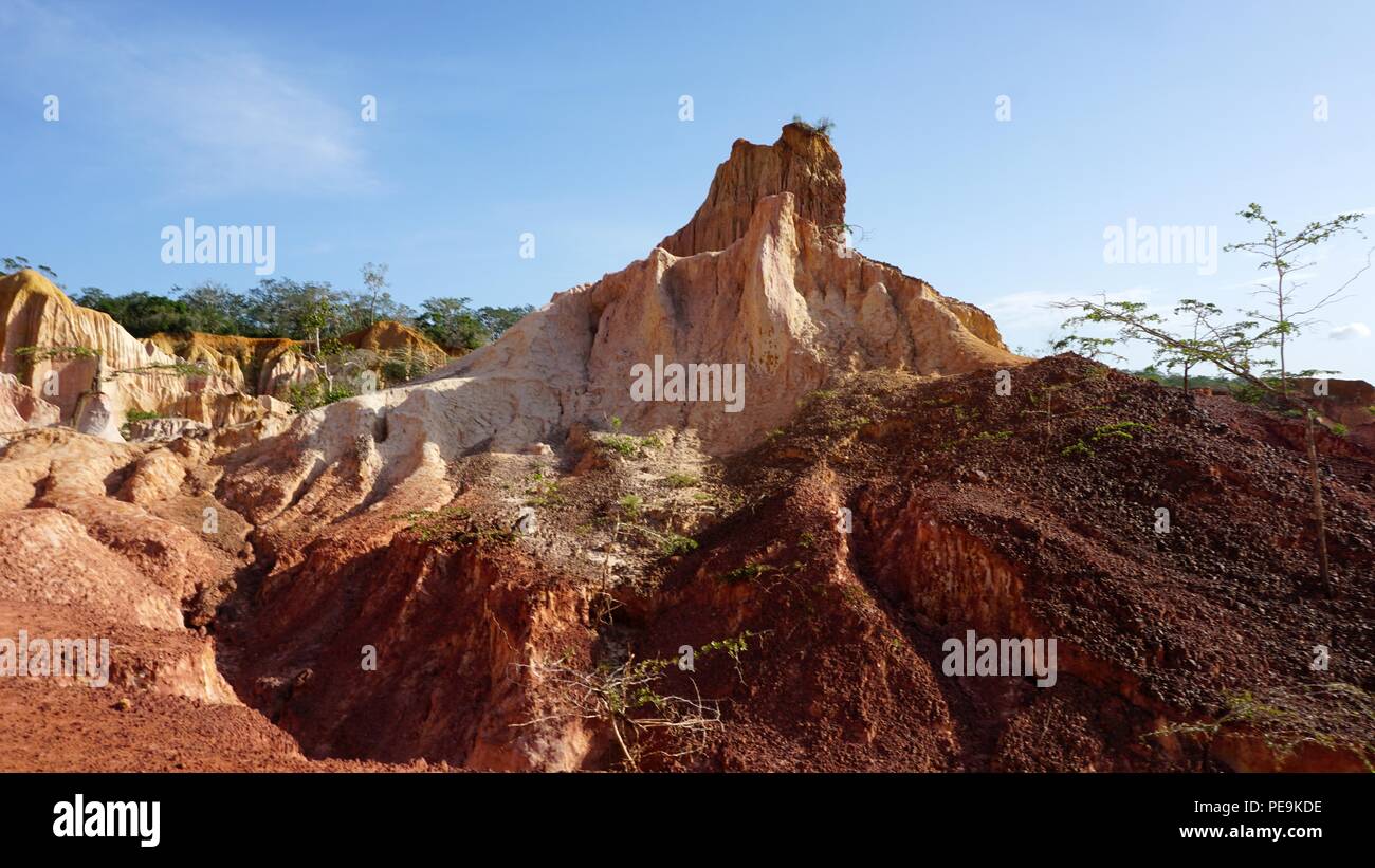 Hells Kitchen Canyon of Marafa in Keyna Stock Photo - Alamy