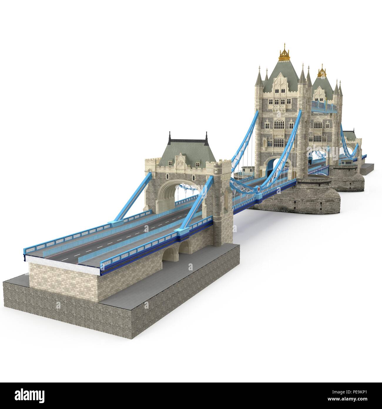 London bridge iconic landmark Cut Out Stock Images & Pictures - Alamy