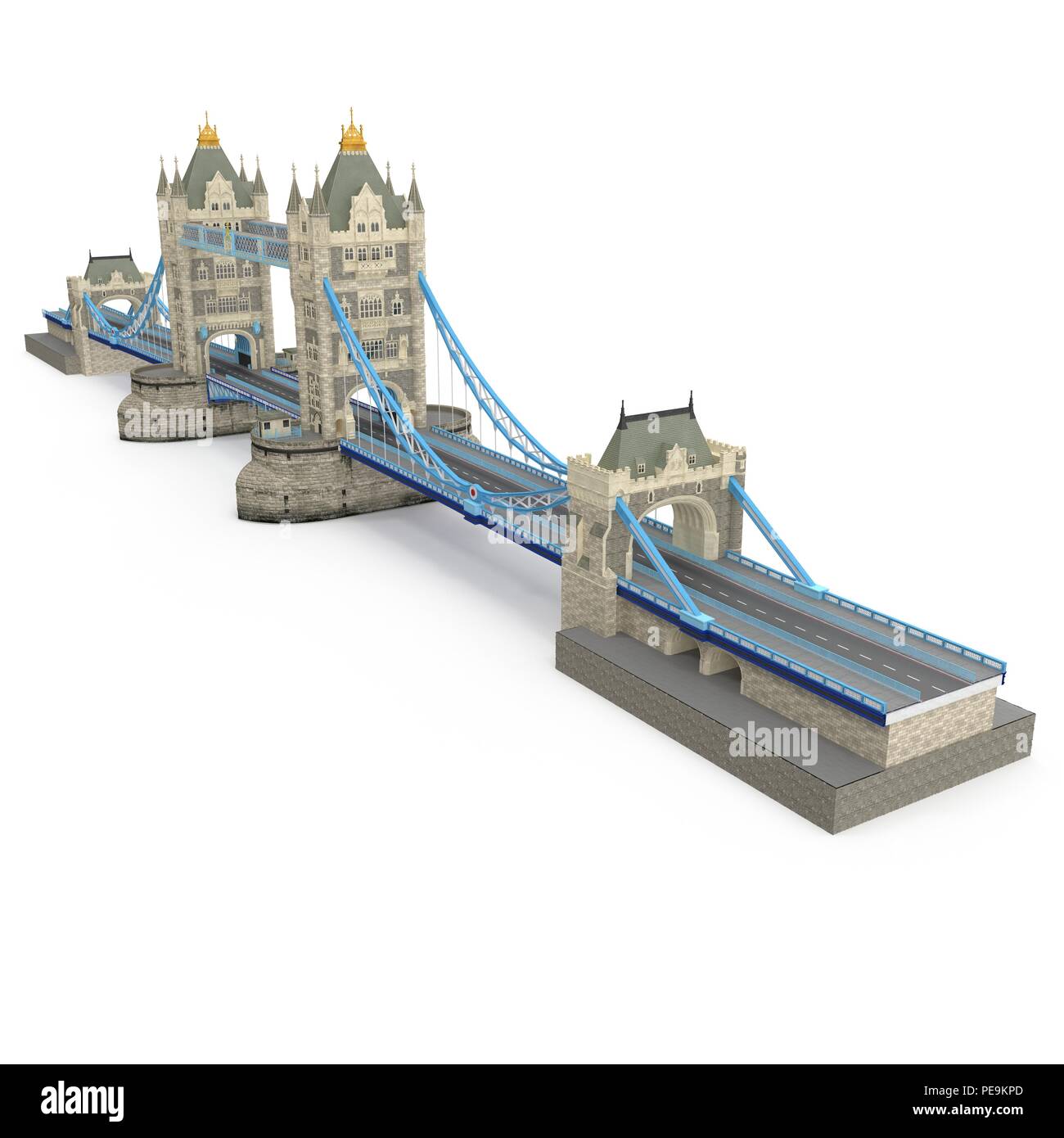London bridge iconic landmark Cut Out Stock Images & Pictures - Alamy