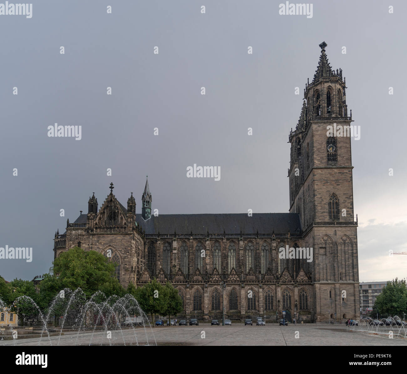 The Cathedral of Magdeburg the first Gothic Church in Germany ...