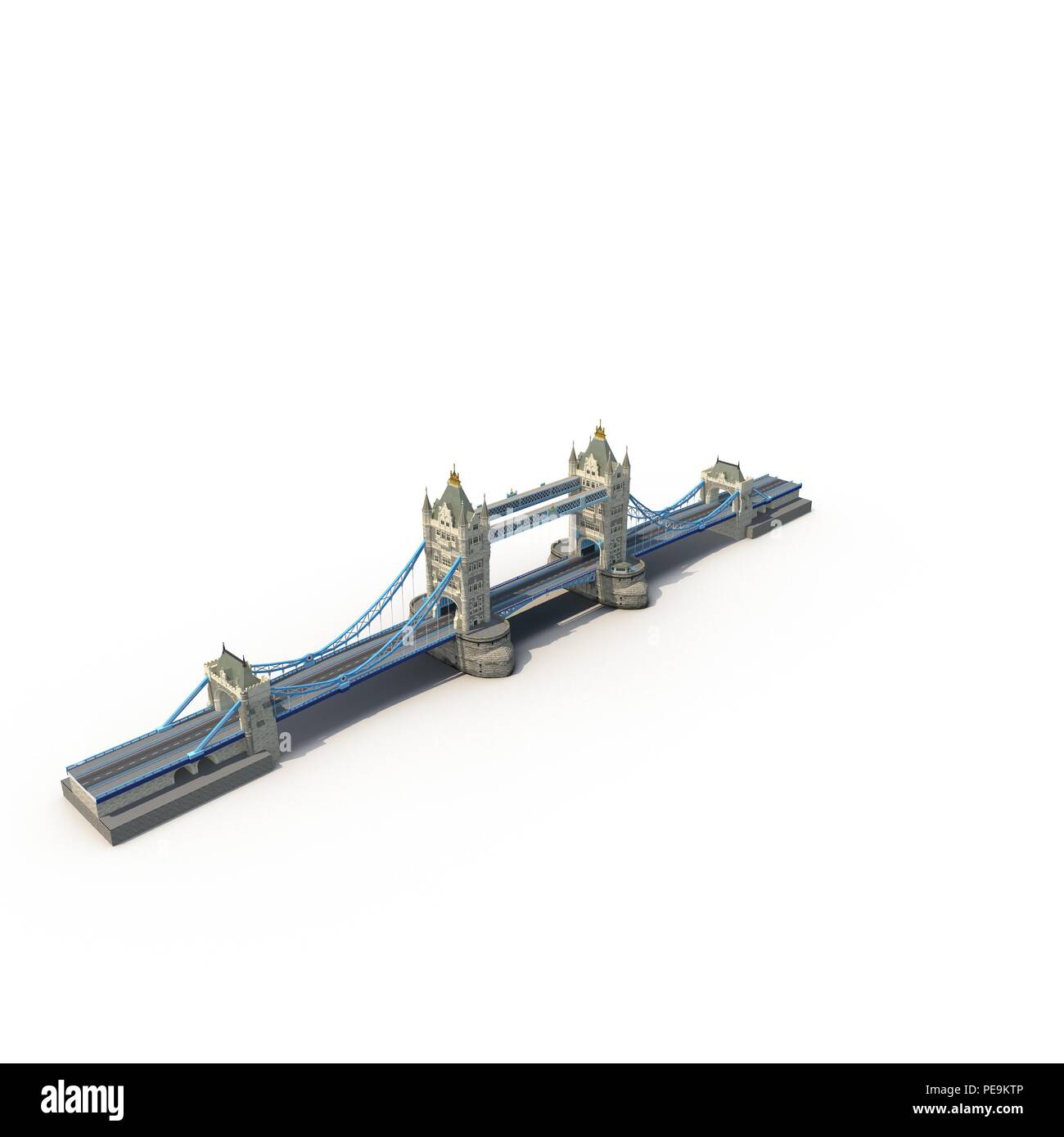 Beautiful architecture tower bridge Cut Out Stock Images & Pictures - Alamy