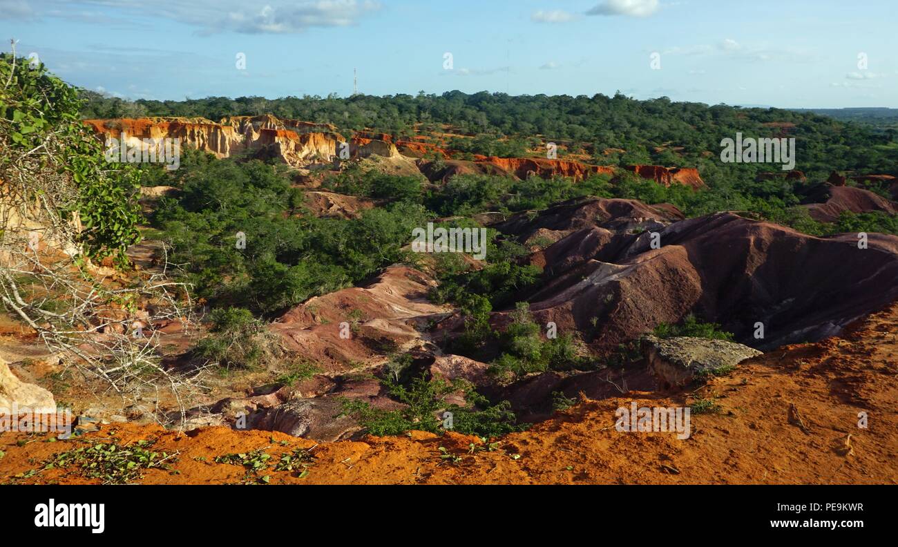 Hells Kitchen Canyon of Marafa in Keyna Stock Photo - Alamy