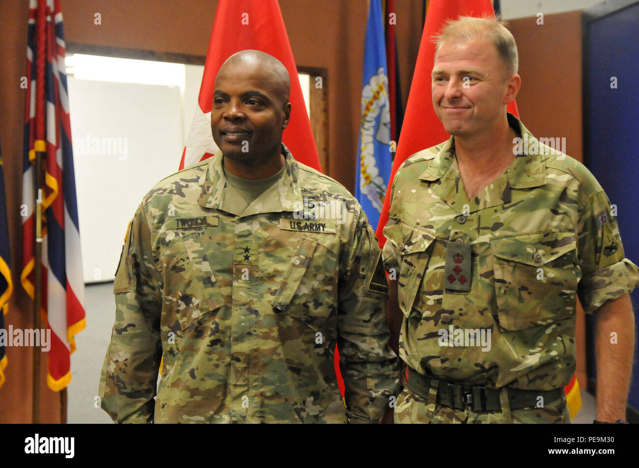 The 1st Armored Division and Fort Bliss commanding general, Maj. Gen ...